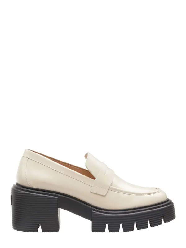 STUART WEITZMAN 60mm Soho Loafers - Neutrals
