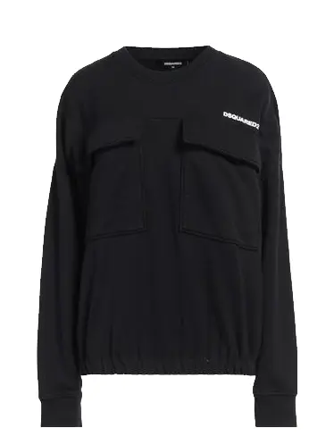 Dsquared2 Fleece Sweatshirt With Pockets - Black