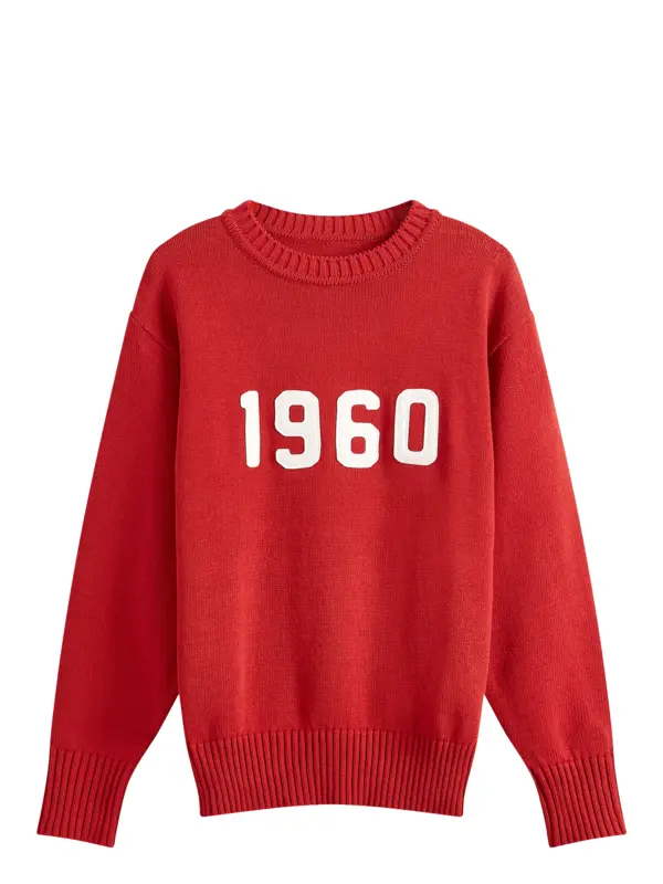 UNIFORM BRIDGE 1960 Knit Sweater - Burgundy
