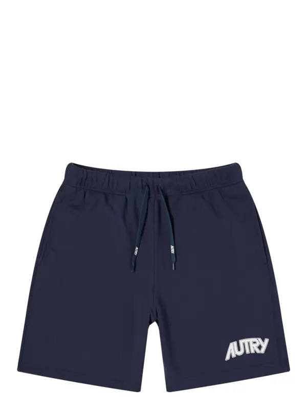 AUTRY Logo Sweat Short - Blue