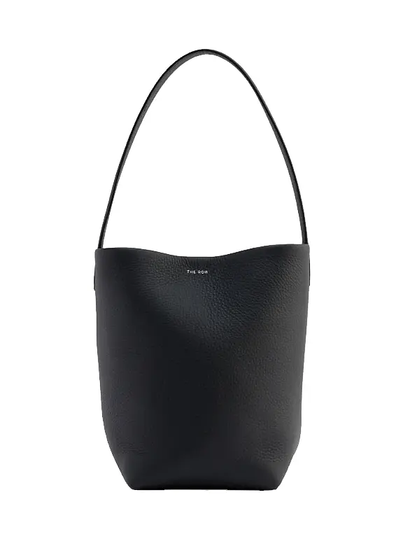 THE ROW Park Small Leather Tote Bag - Black Pld