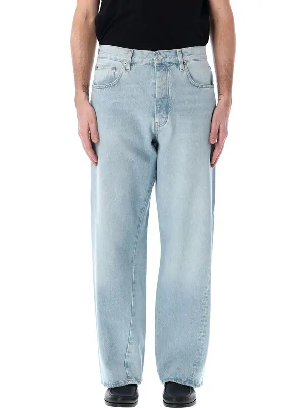 SUNFLOWER Wide Twist Jeans - Light Vintage