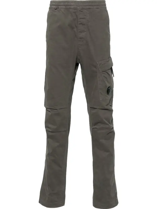 C.P. COMPANY Straight-leg Cargo Pants - Green