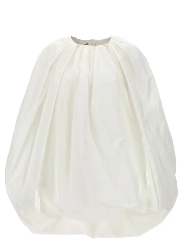 Stella McCartney Cape Mini Dress - White