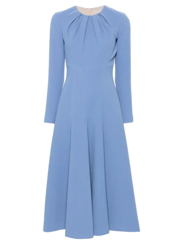 EMILIA WICKSTEAD Belgium Midi Dress - Blue