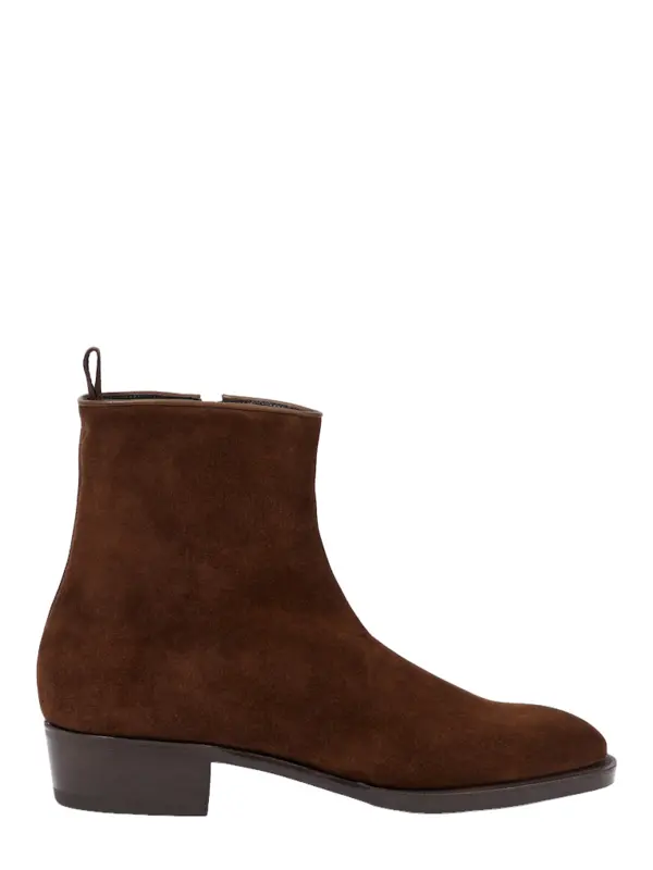 John Lobb Freddi Ankle Boots - Brown