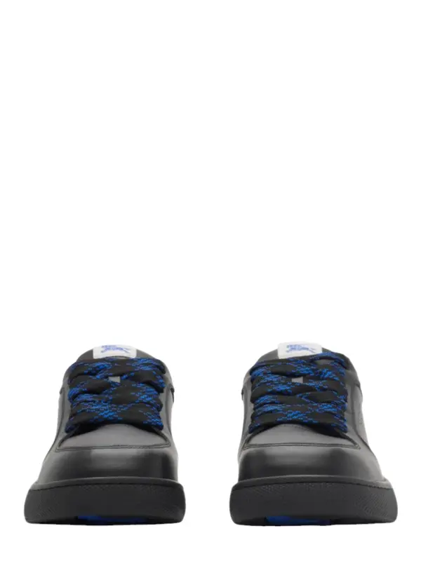Burberry Leather Sneakers - Black