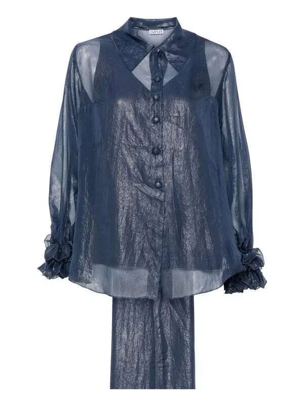 BARUNI Ashtar Blouse And Trousers - Blue