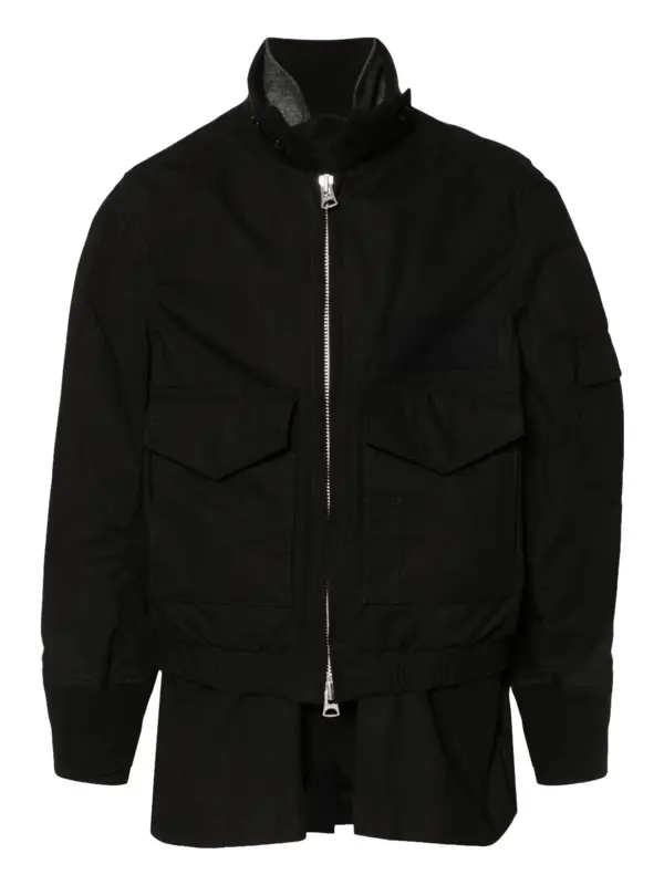 Sacai Multi-pocket Jacket - Black