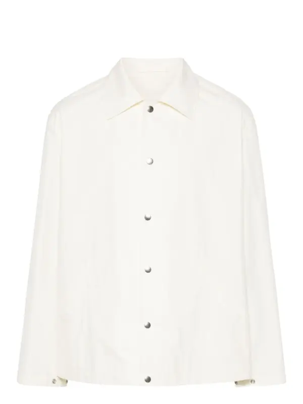 JIL SANDER Logo-print Jacket - Neutrals
