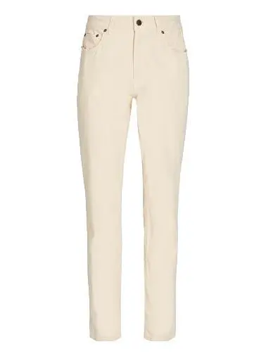 Boglioli Pants Size Cotton, Silk, Elastane - White