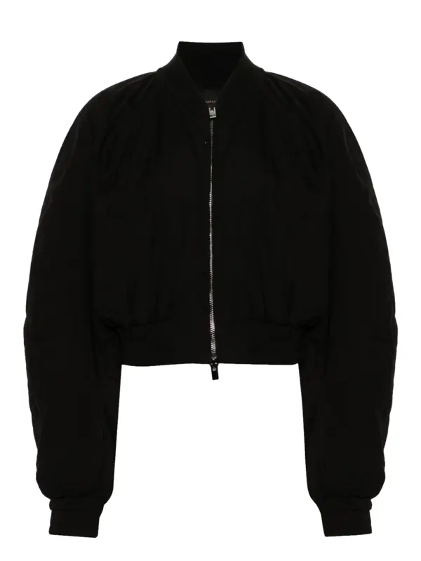 Andamane Padded Bomber Jacket - Black