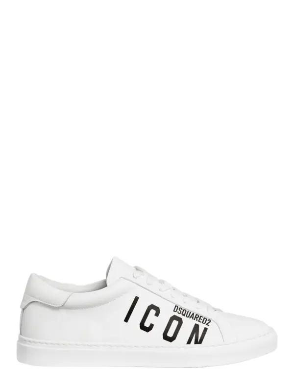 Dsquared2 Icon Logo-print Low-top Sneakers - White