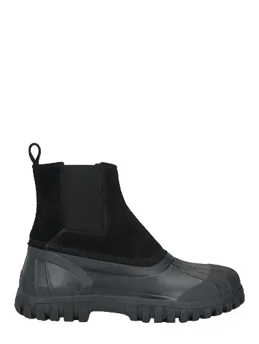 Diemme Leather Ankle Chelsea Boots - Black