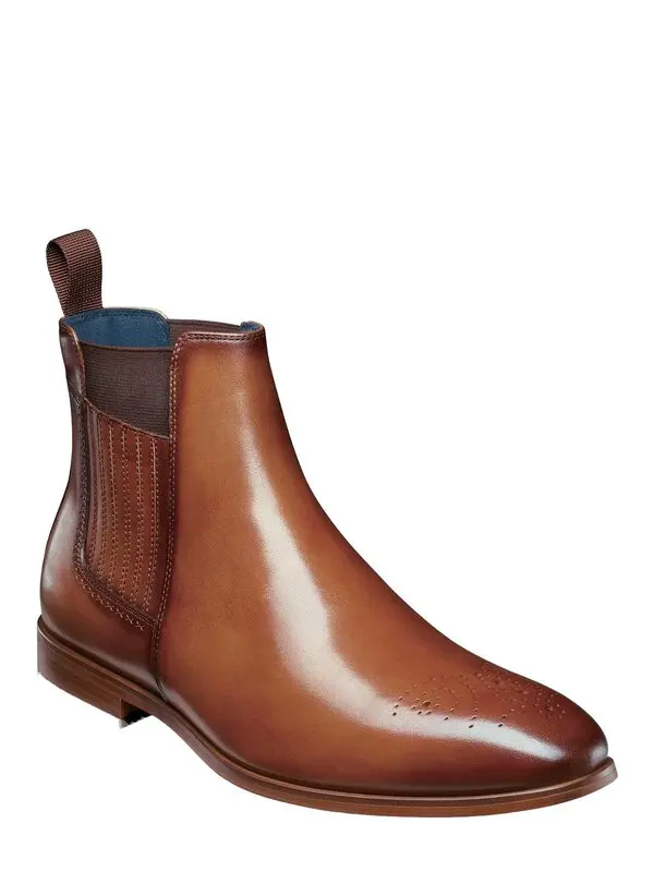 STACY ADAMS Bradley Chelsea Boot - Tan