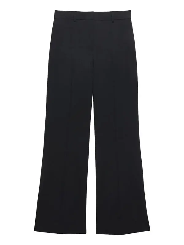 MSGM Wide Leg Pant - Black