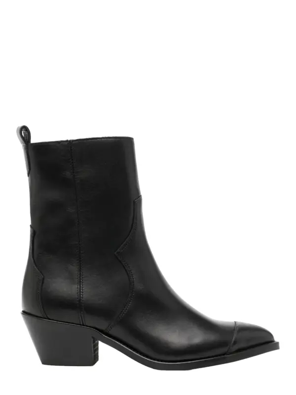 ALOHAS 45mm Austin Cowboy Boots - Black