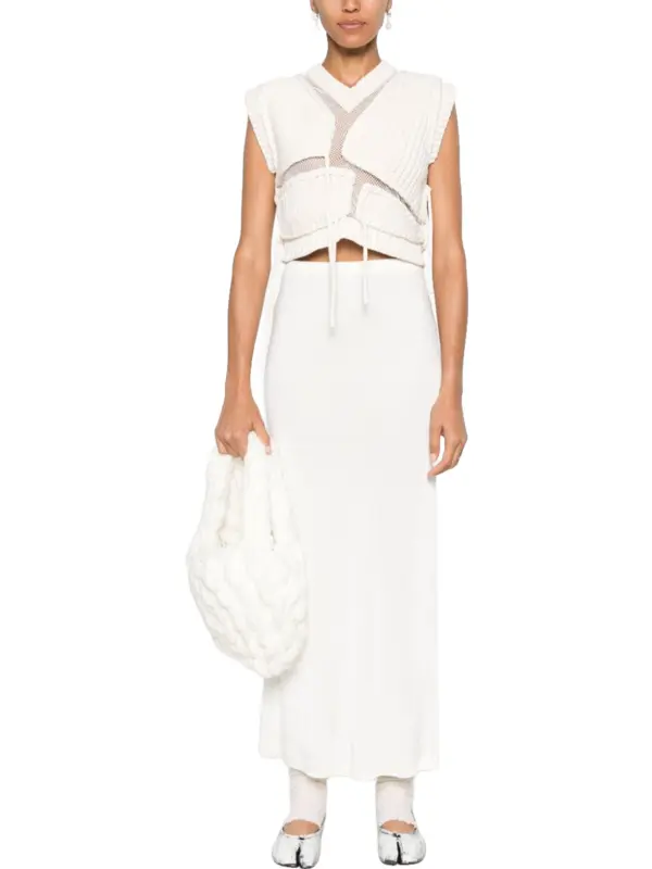 AISLING CAMPS Tortoise Vest - Neutrals