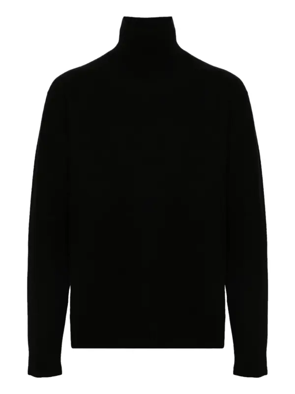 JIL SANDER Wool Sweater - Black