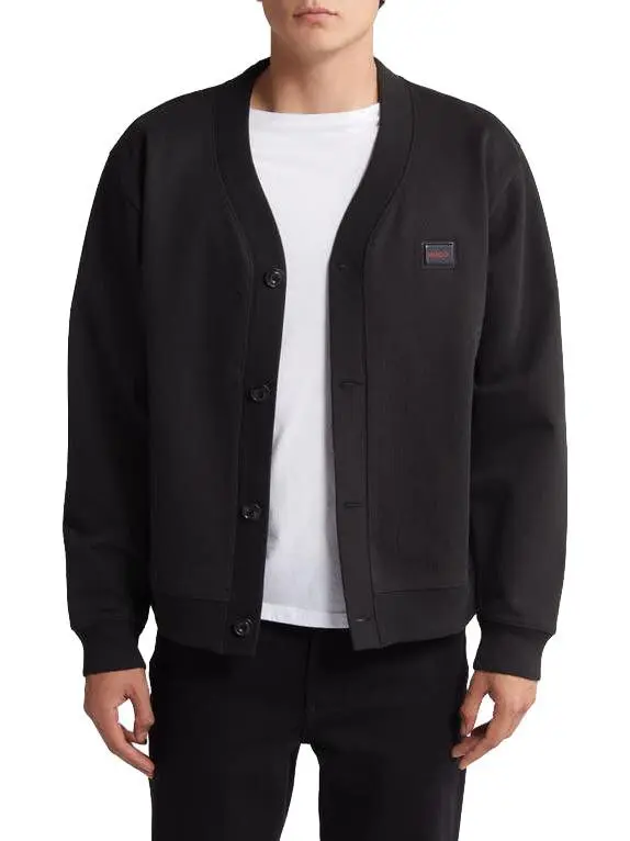 Hugo Boss French Terry Jacket - Blk