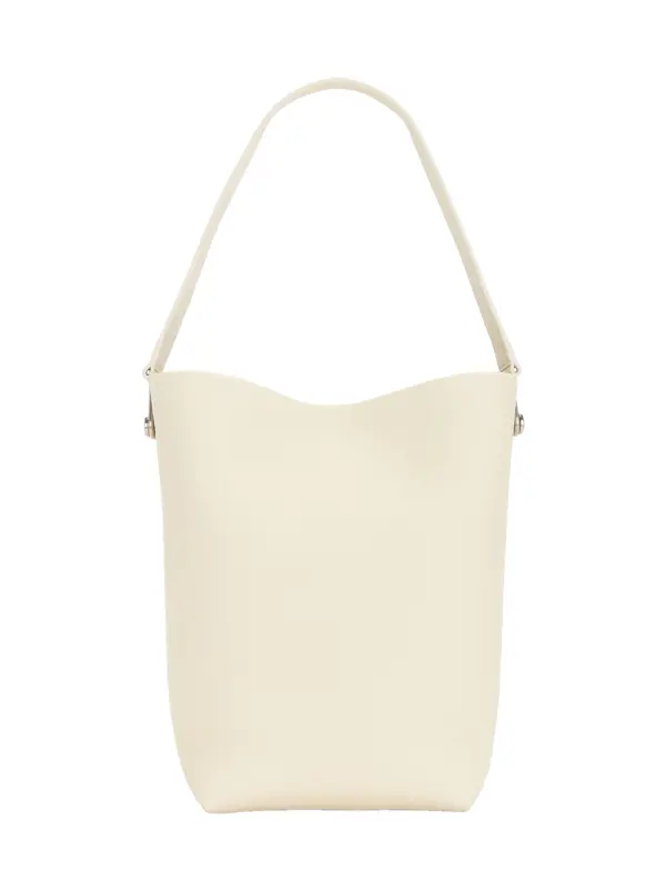 THE ROW Small Ns Tote Hook Bag - Ivory Ans