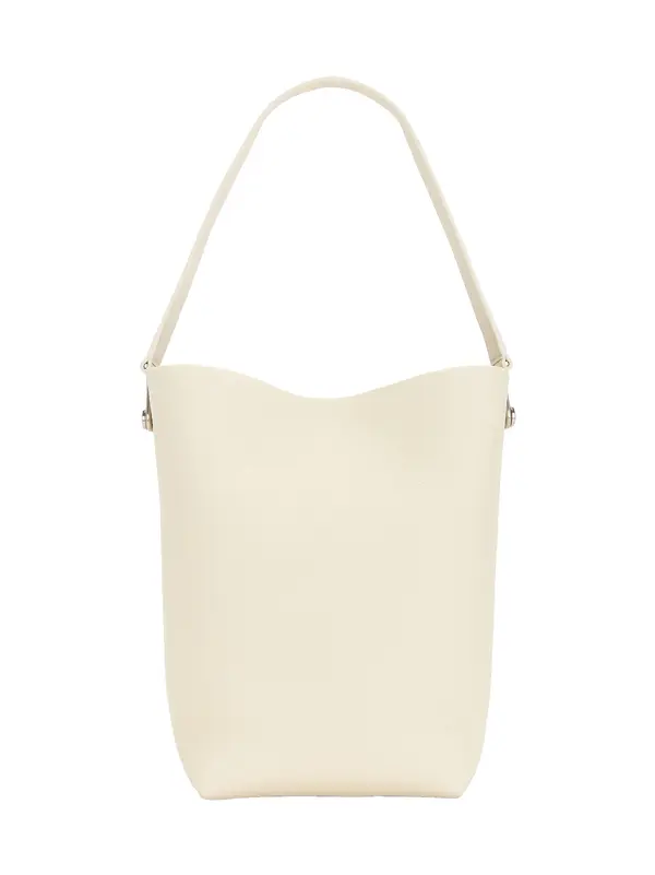 THE ROW Small Ns Tote Hook Bag - Ivory Ans