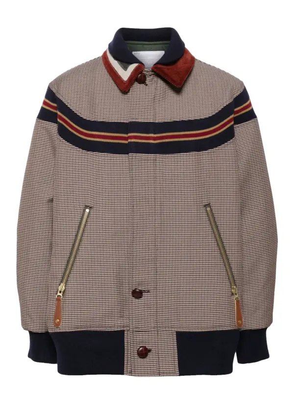 Kolor Bomber Jacket - Brown