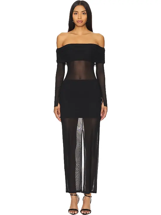 LOVERS AND FRIENDS Fio Maxi Dress - Black