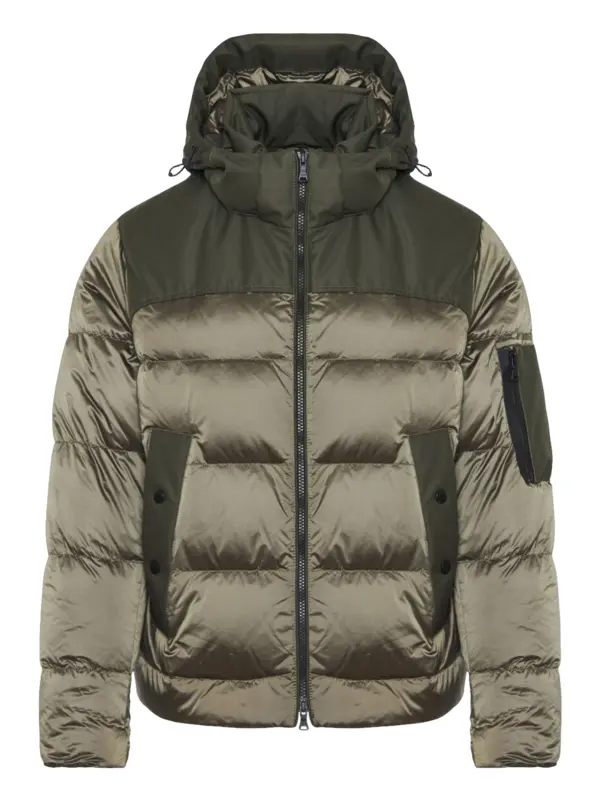 Paul & Shark Padded Hooded Jacket - Green