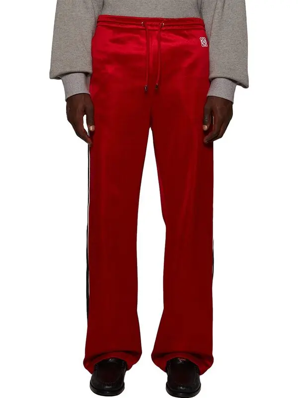 Loewe Technical Jersey Tracksuit Trousers - Dark Raspberry