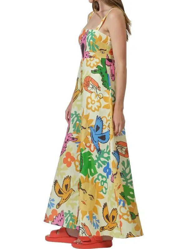 WALNUT MELBOURNE Milan Printed Maxi Dress - Soiree