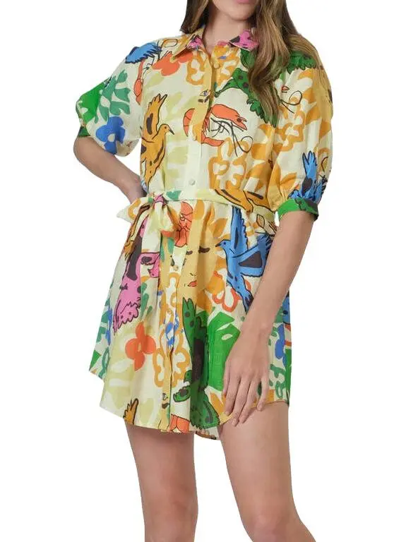 WALNUT MELBOURNE Taormina Mini Dress - Soiree