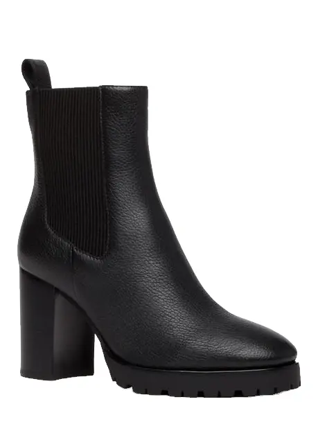 Paige Izzy Platform Chelsea Boot - Black