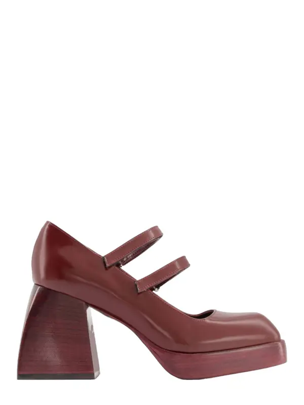 NODALETO Bulla Babies 90mm Pumps - Red