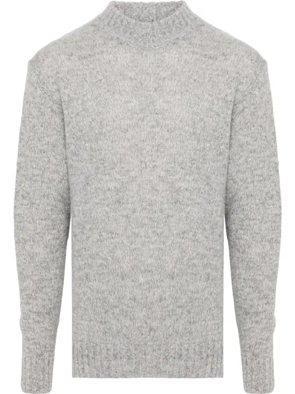 LARDINI Mélange Jumper - Grey