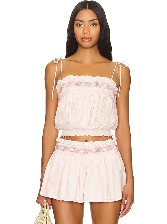 Tularosa Brittney Top - Blush