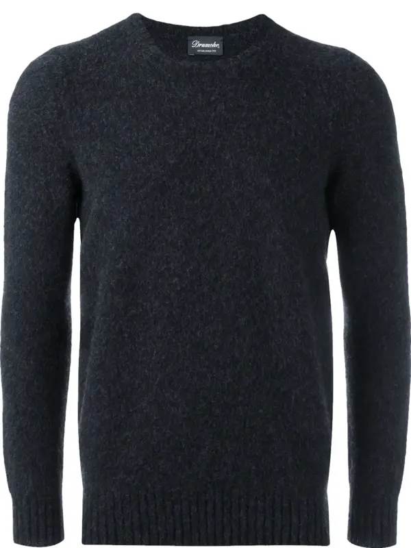 DRUMOHR Wool Sweater - Black