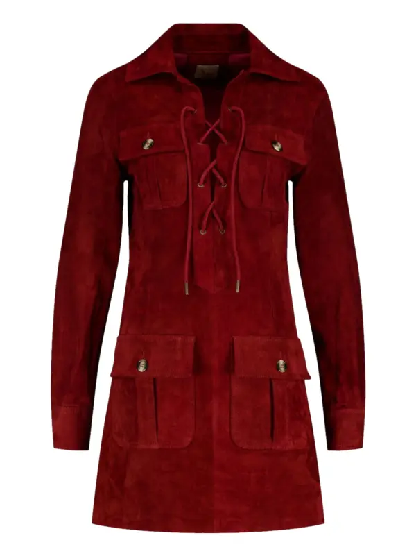 PAULA Delaunay Safari Tunic - Red