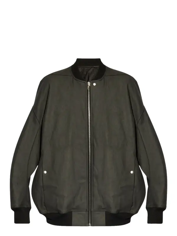 Rick Owens Elongated Bomber Jacket - Grey