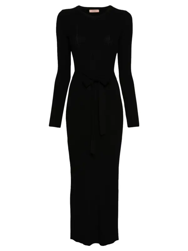 TWINSET Cut-out Maxi Dress - Black