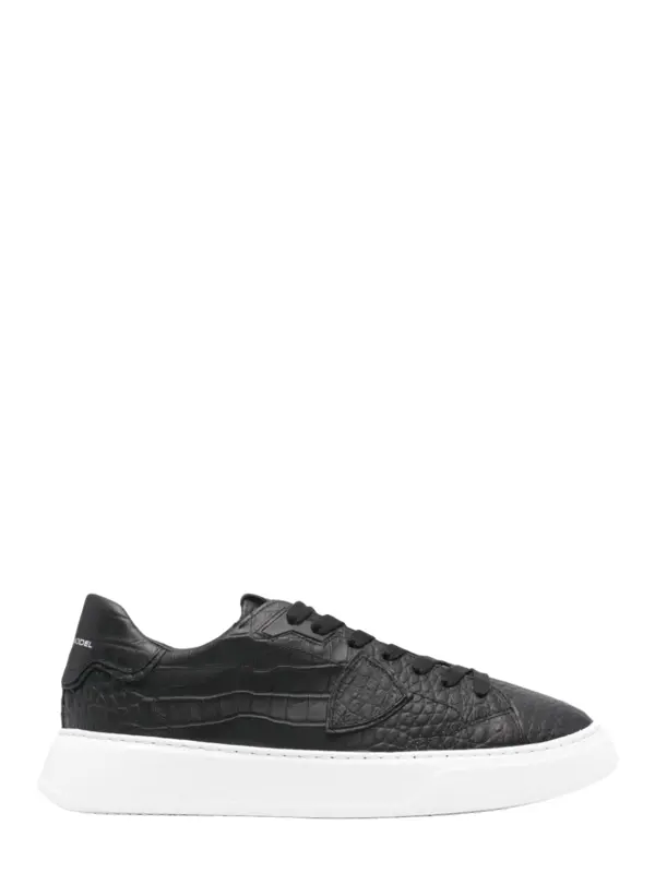 Philippe Model Temple Sneakers - Black