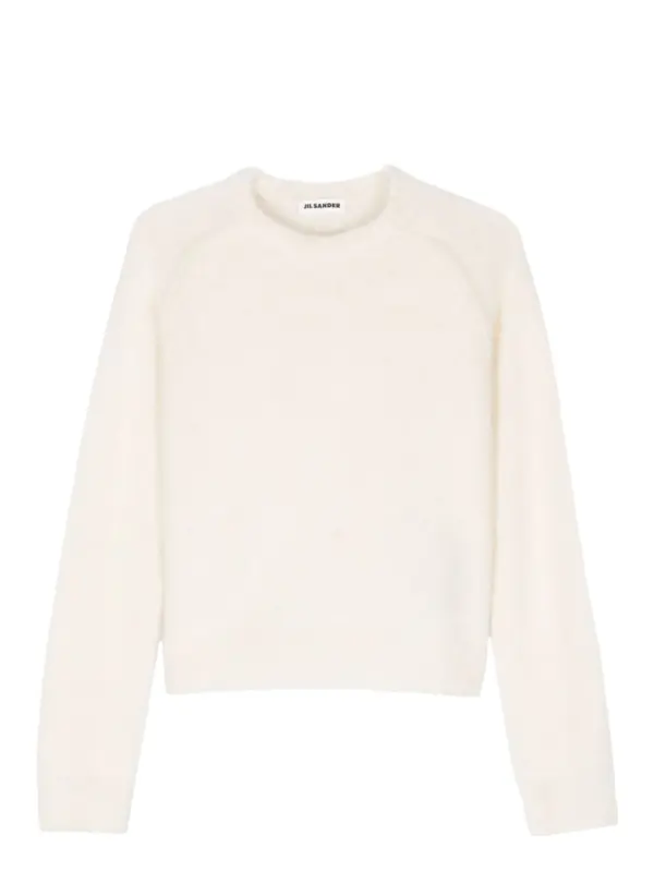 JIL SANDER Brushed Sweater - Neutrals