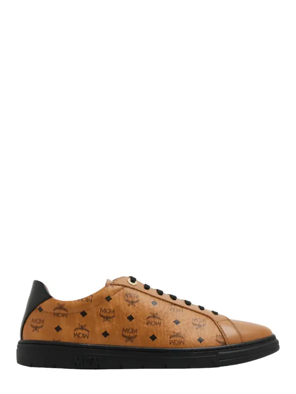 Mcm Terrain Derby Sneakers - Brown/black