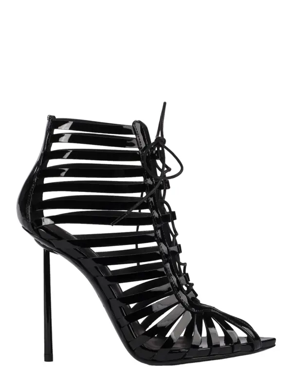 LE SILLA 120mm Caged Pumps - Black
