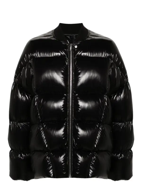 Rick Owens Flight Bomber Jacket - Black