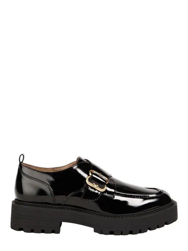 Sam Edelman Lora Glossed Loafers - Black