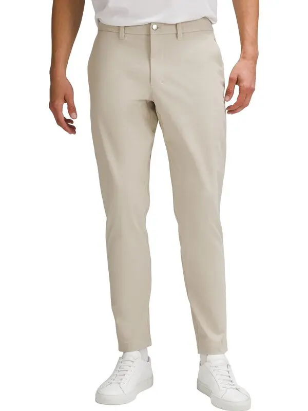 Lululemon Abc Slim-fit Trouser 34l - Mojave Tan