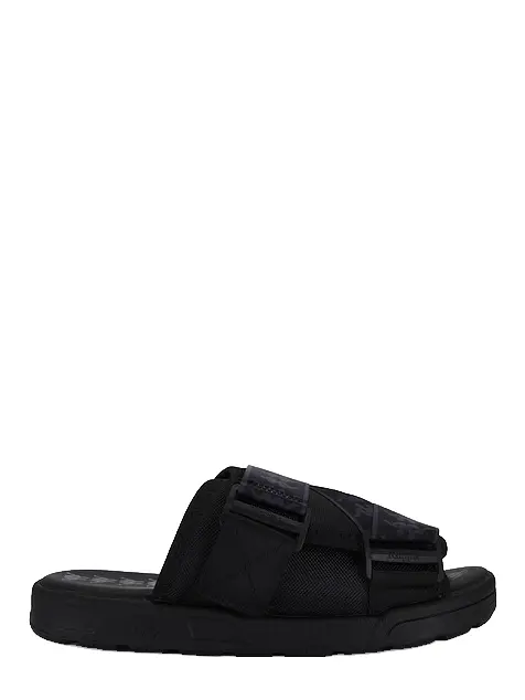 Kappa 222 Banda Mitel Slides - Black & Dark Grey
