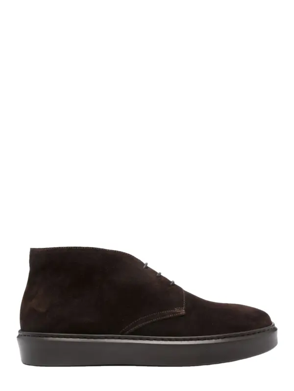 DOUCAL'S Suede Ankle Boots - Brown