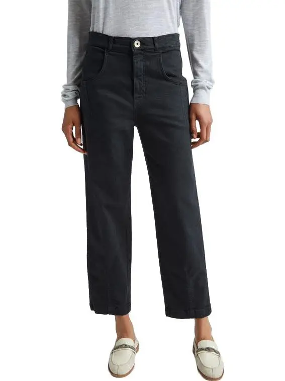 Eleventy Straight Leg Jeans - Carbon